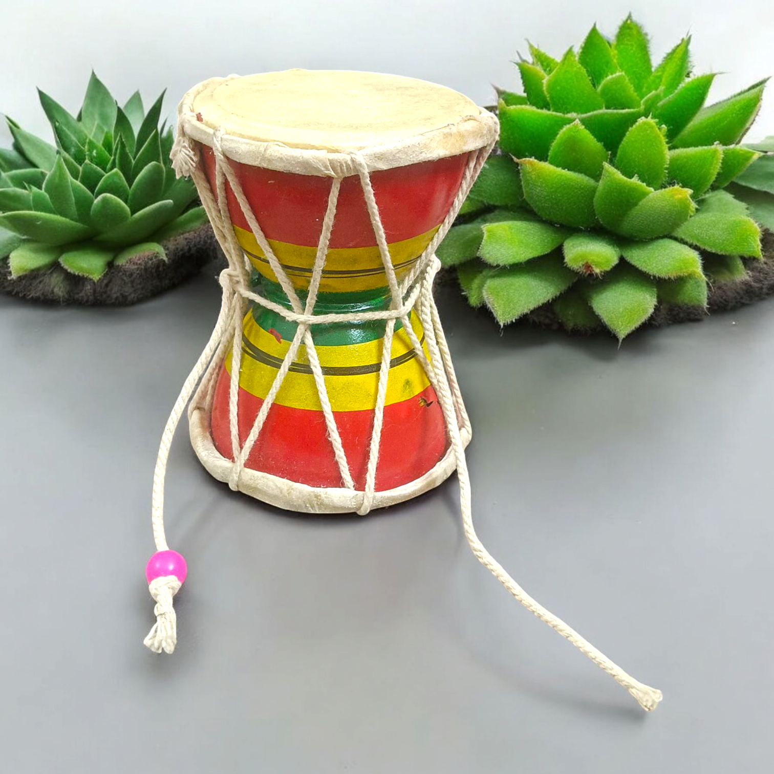 Wooden Shiv Damru for Puja & Meditation – gurupujan – GuruPujan