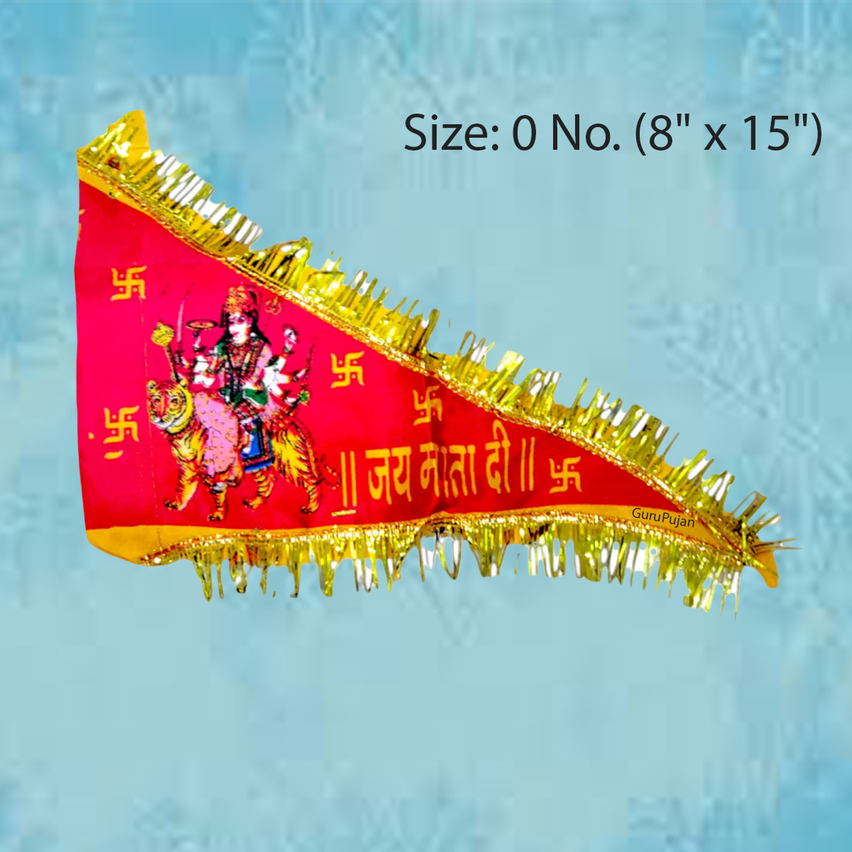 Jai Mata Di Jhanda | Red Flag for Maa Durga & Vaishno Devi – GuruPujan