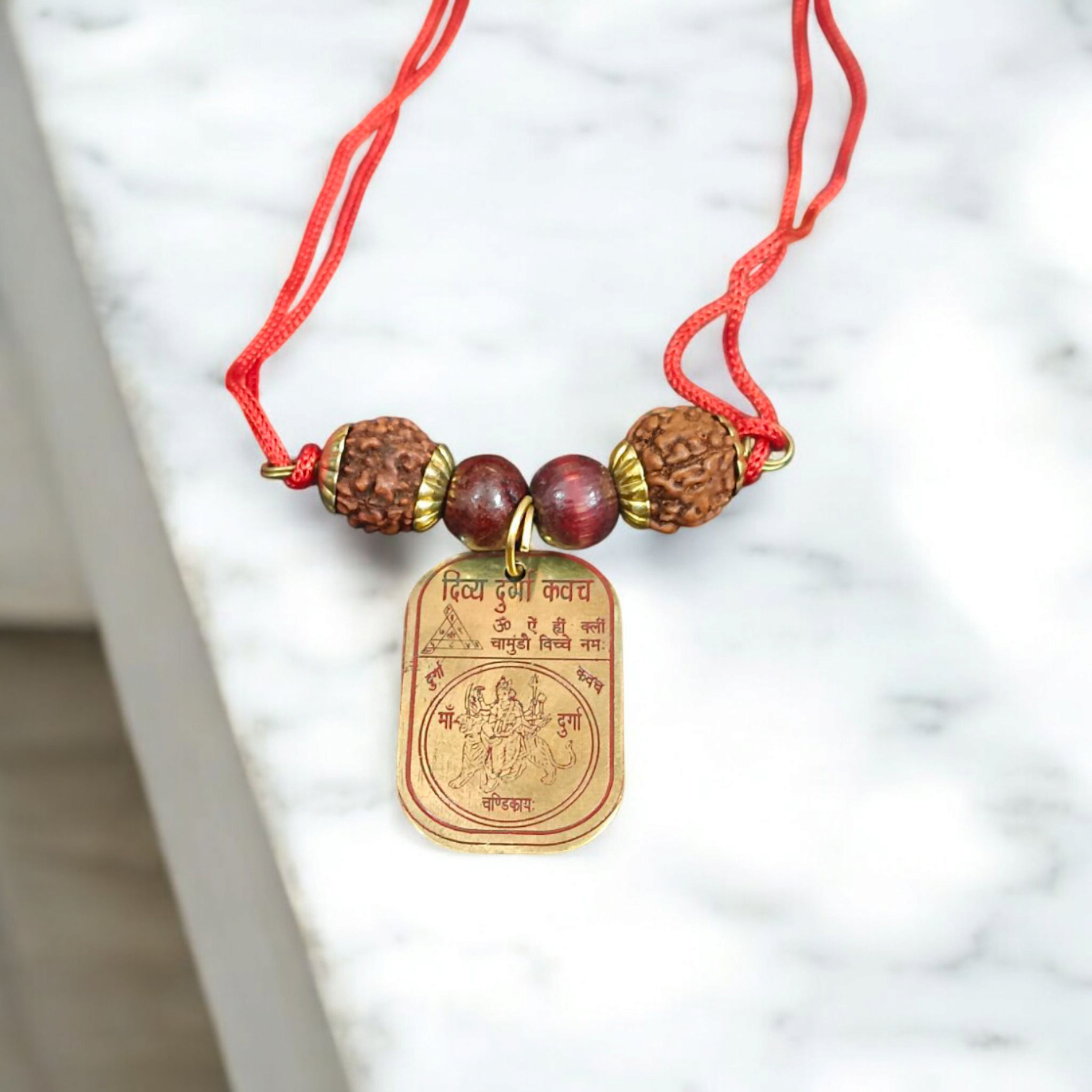 Sidh Durga Kawach | Maa Durga Beesa Yantra Locket for Health & Wealth ...